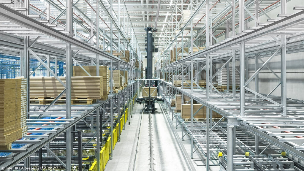 SSI SCHÄFER: soluția integrată de depozitare a anului pentru IKEA ...