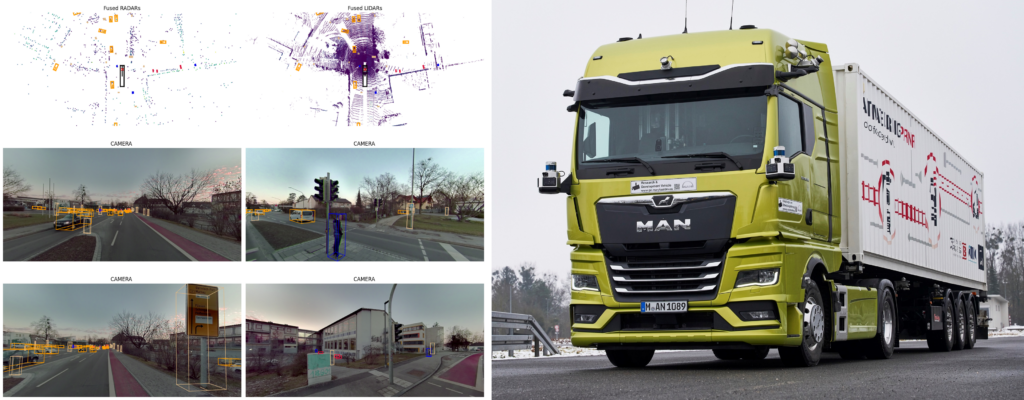 MAN TruckScenes: primul senzor din lume disponibil gratuit și date de ...